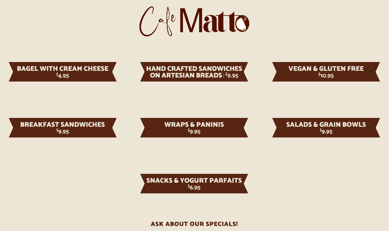 Café Matto - Mount Airy Casino Resort