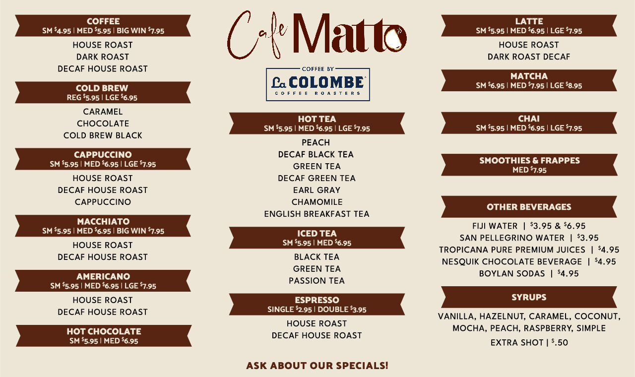 Café Matto - Mount Airy Casino Resort