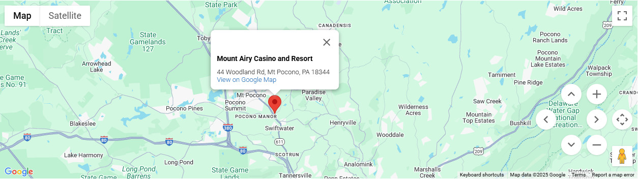 By Car - Mount Airy Casino Resort